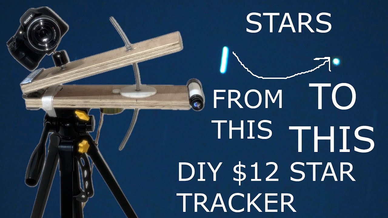 DIY Star Tracker Part 2: Testing the Tracker & Polar Alignment - YouTube