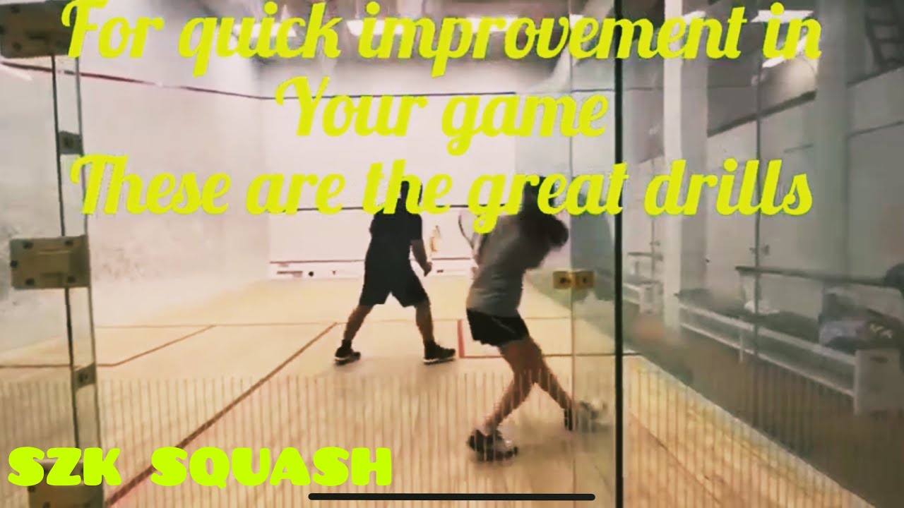 The Tennis And Racquet Club of Boston These squash drills will improve ...