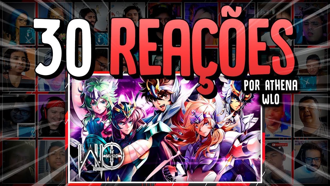 30 REAÇÕES | WLO - Por Athena [ Cavaleiros do Zodíaco ] - YouTube