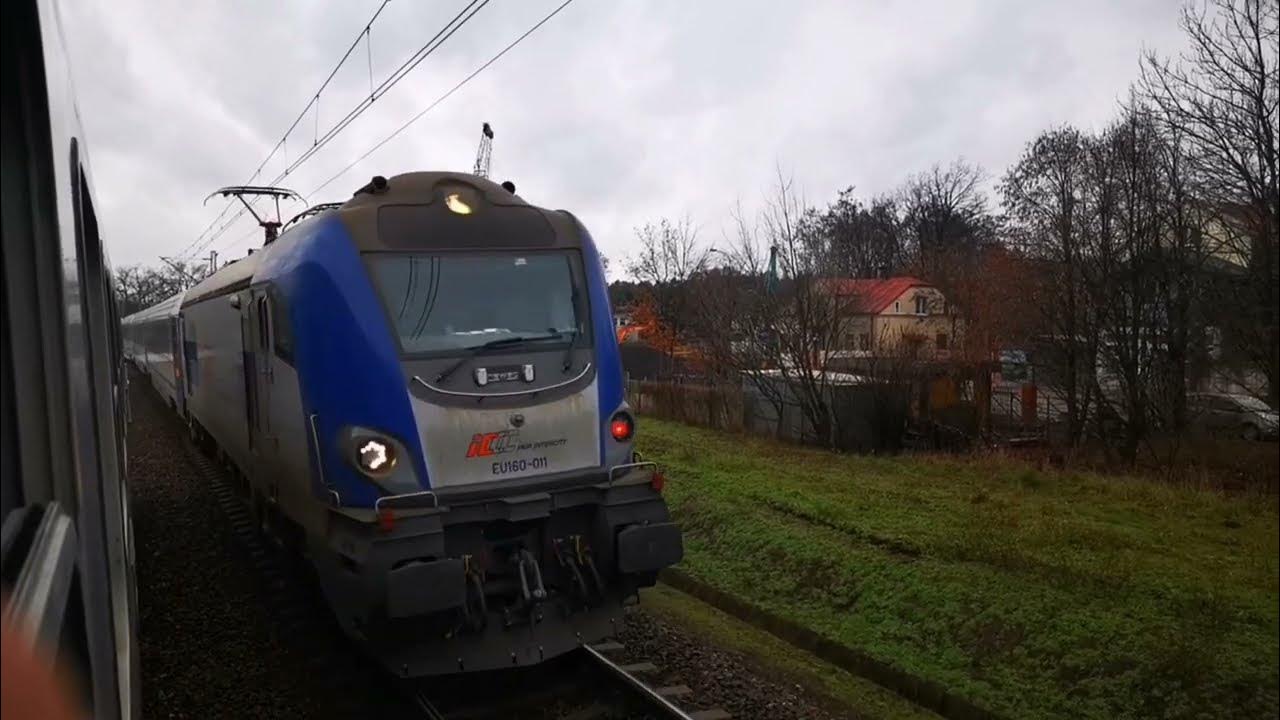 PESA Gama KAPUT SU160-007 TLK 12123 Czechowicz / Ewakuacja / Odjazd / Grudzień 2022 - YouTube