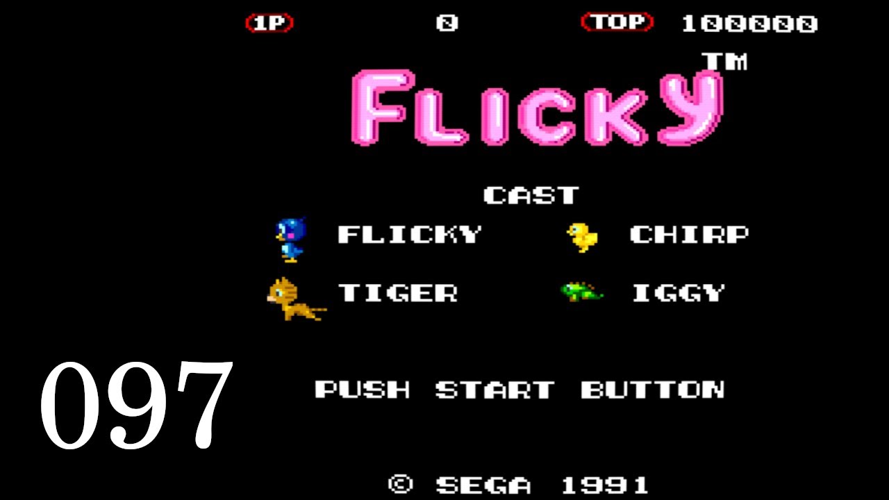 097 – Flicky - Sega Genesis / Mega Drive - Retro Blu - YouTube