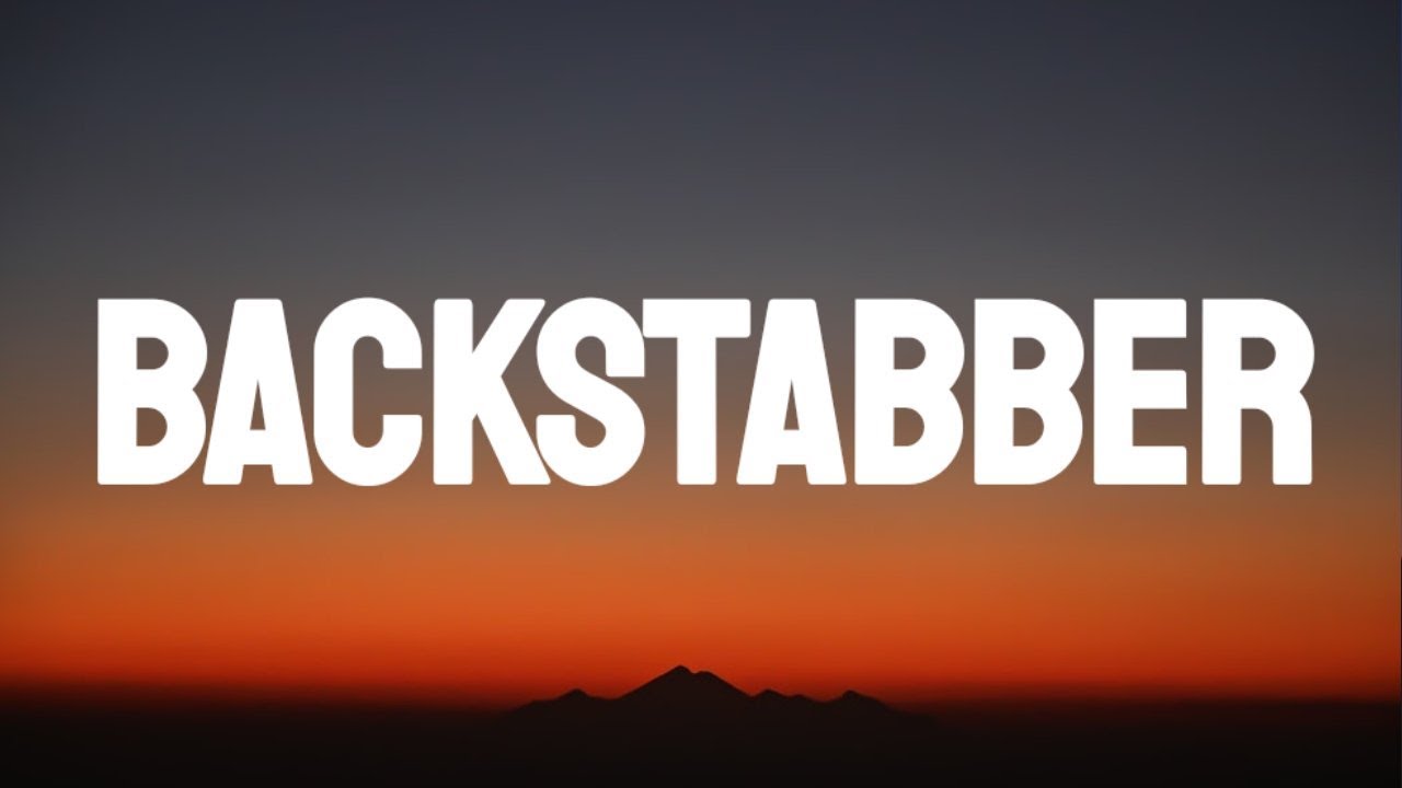 Kesha - Backstabber (Lyrics) "Back back back stabber, Back back back ...