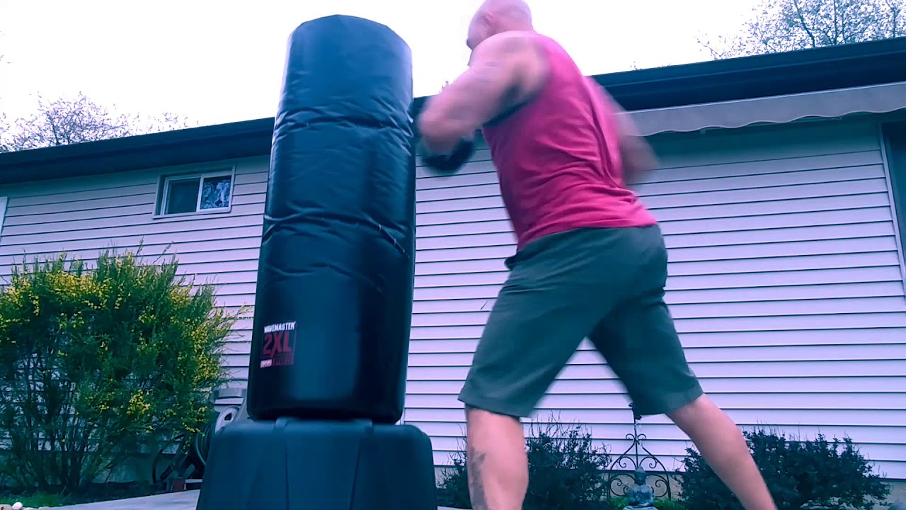 Exercise at Home| Heavy Bag work - YouTube