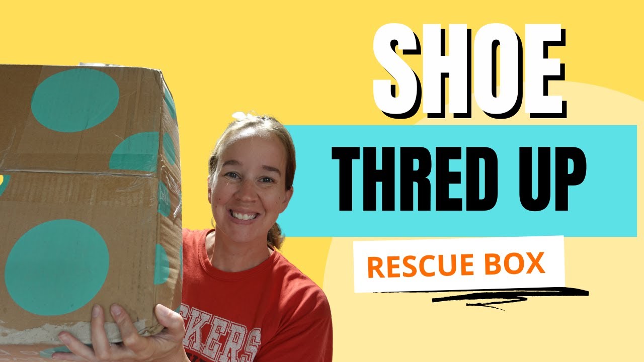 THRED UP SHOE RESCUE BOX | 15 pairs of shoes for $80 | Will I make a ...