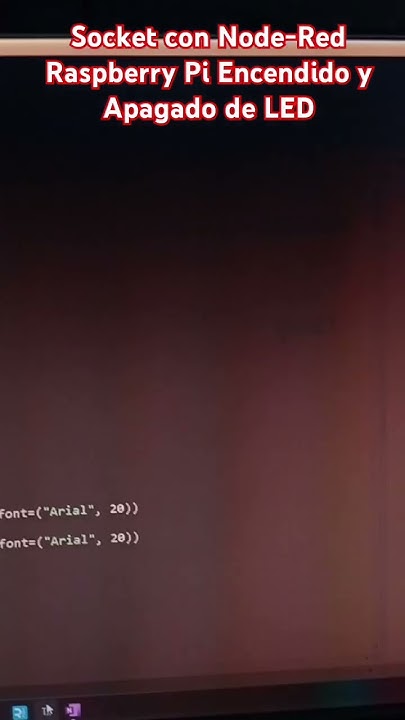 🔥 Controla LEDs con Node-Red y Raspberry Pi usando Sockets! 🚀💡 @AprendamosconScorpionSecurity ...