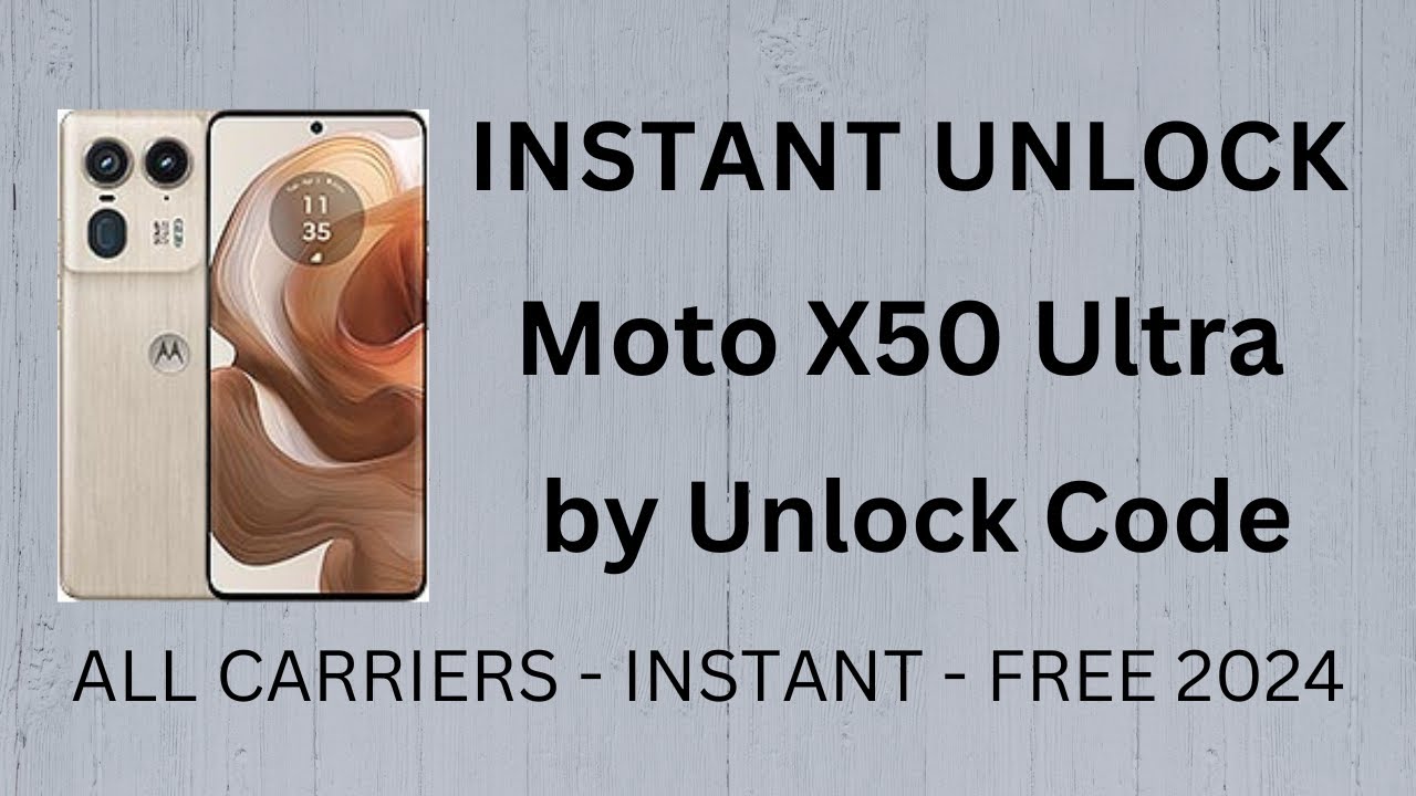 How To FREE Unlock Motorola Moto X50 Ultra by Unlock Code Generator ...