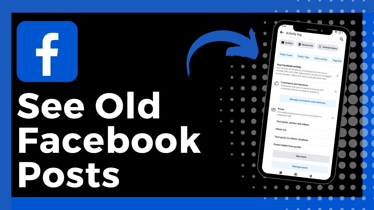How To See Old Facebook Posts (New Update) - YouTube
