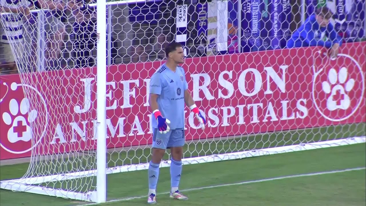 Kieran Phillips with a Goal vs. Louisville City FC - YouTube
