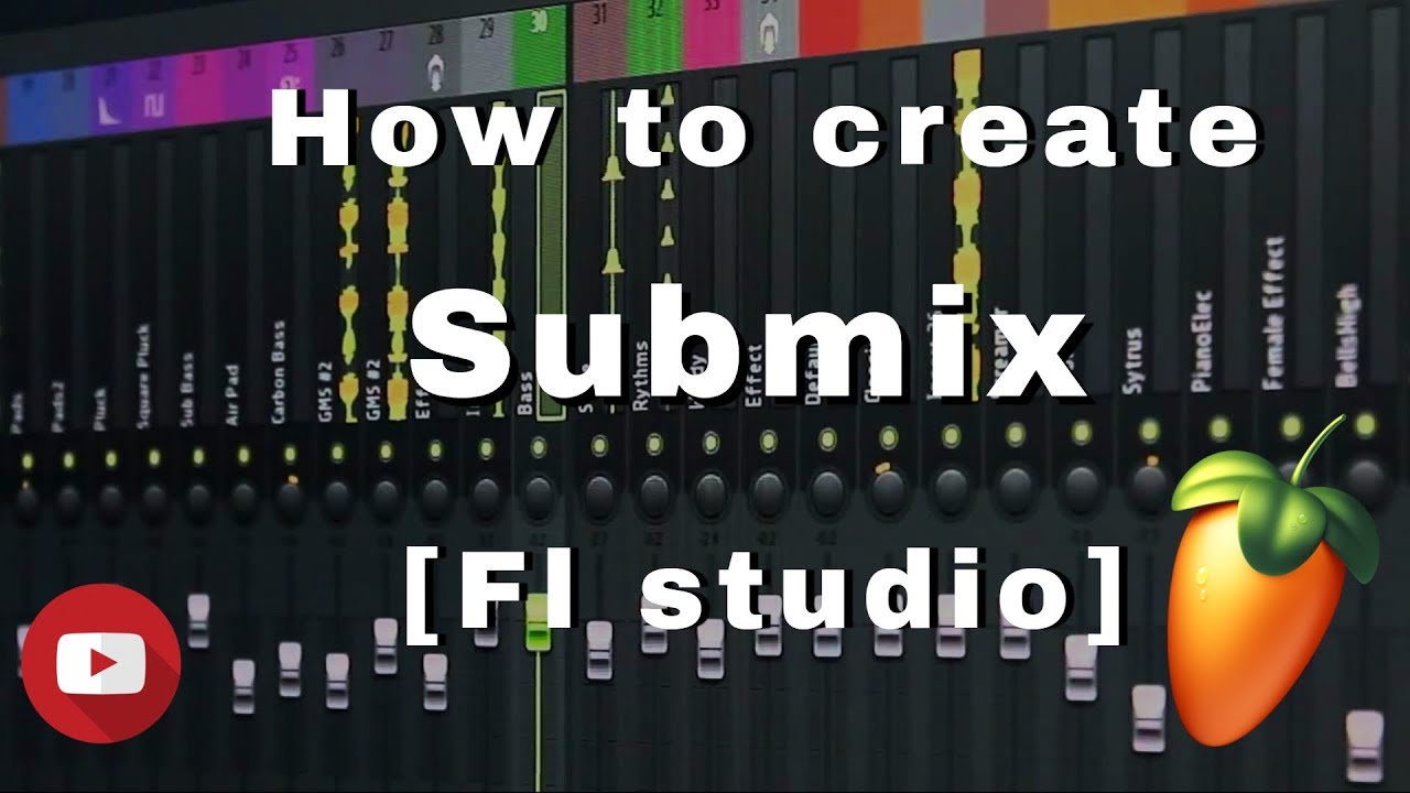 How to make a Submix on fl studio || Get to know your mixer - YouTube