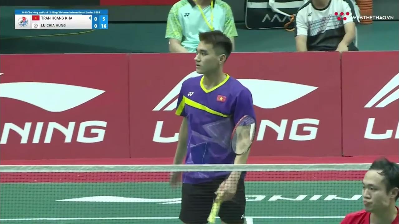 2024-11-13 | MS | TRẦN Hoàng Kha vs. LU Chia Hung | R32 - YouTube