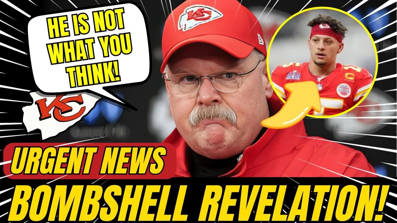 BREAKING NEWS! ANDY REID REVEALS THE TRUTH ABOUT PATRICK MAHOMES ...
