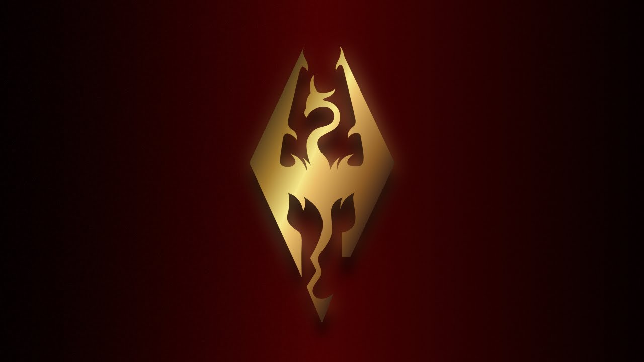 Skyrim Gold Logo Design in Affinity Designer - YouTube
