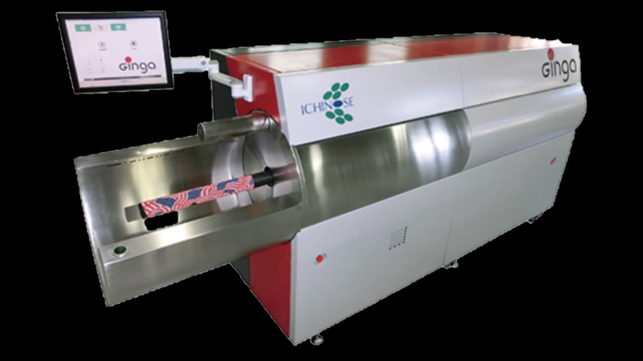 Digital Socks Printing Machine - YouTube