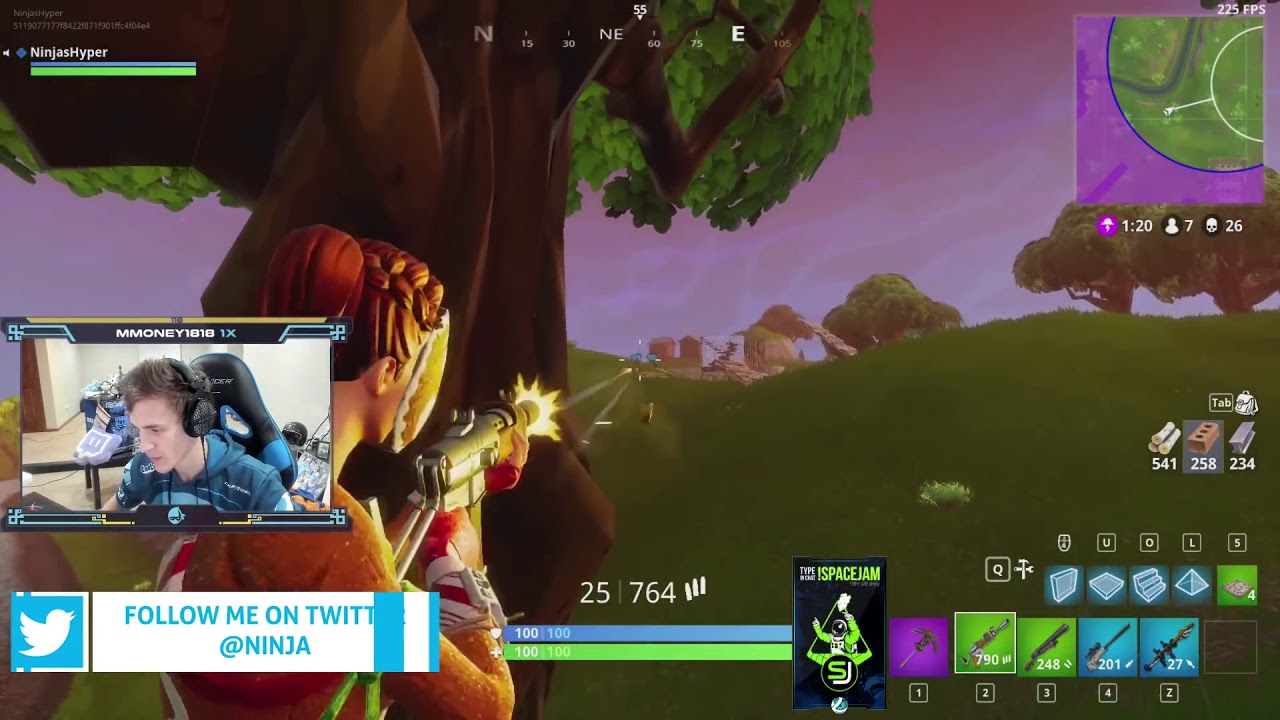 Ninja 32 kills solo squads ninja kill record - YouTube
