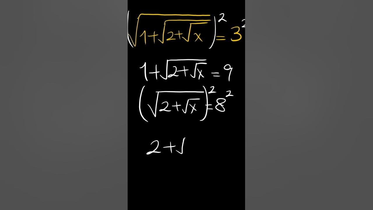 solving-radical-eqn-sqrt-1-sqrt-2-sqrt-x-3-maths-youtube