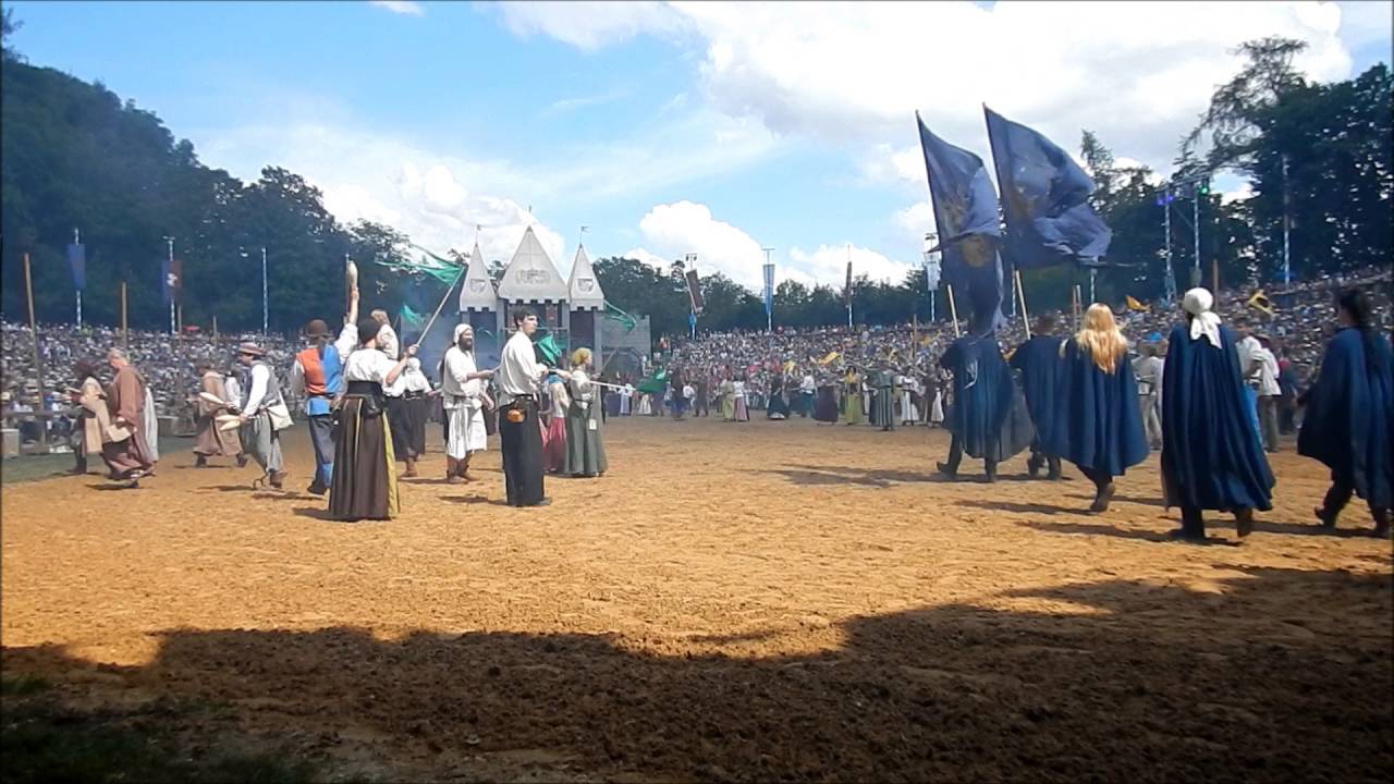 Kaltenberger Ritterturnier 2016: Turnier Show So Teil 2/3 - YouTube