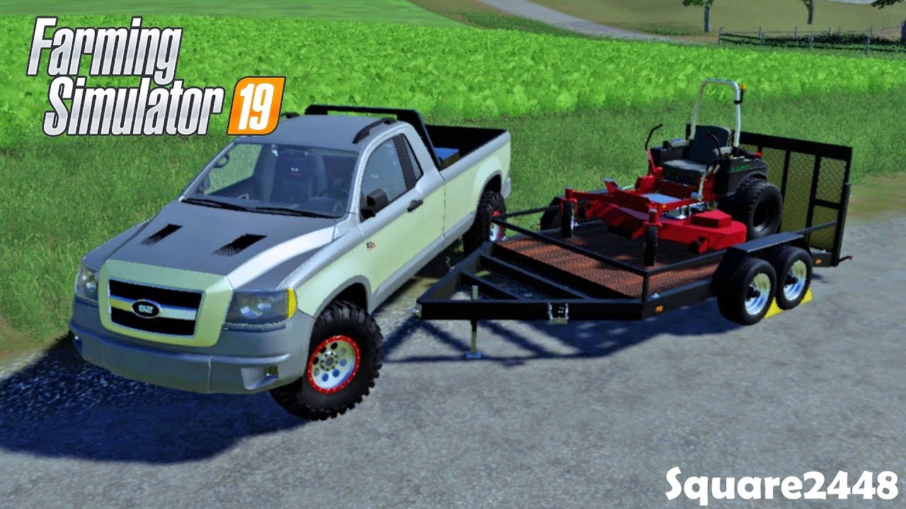 Mowing At Local High School | New Mow It Zero Turn | Xbox One ...