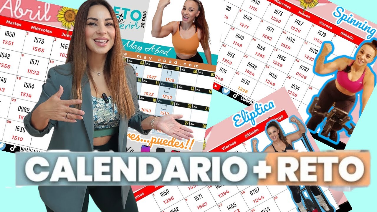 Gratis! 💪 Calendario de entrenamiento ABRIL + Reto TREN SUPERIOR ...