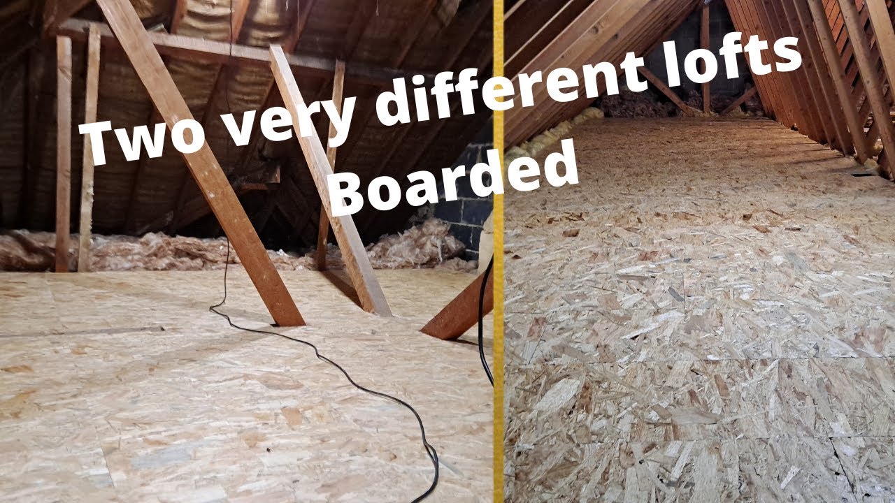 Loft Boarding | Two very different style lofts back to back - YouTube