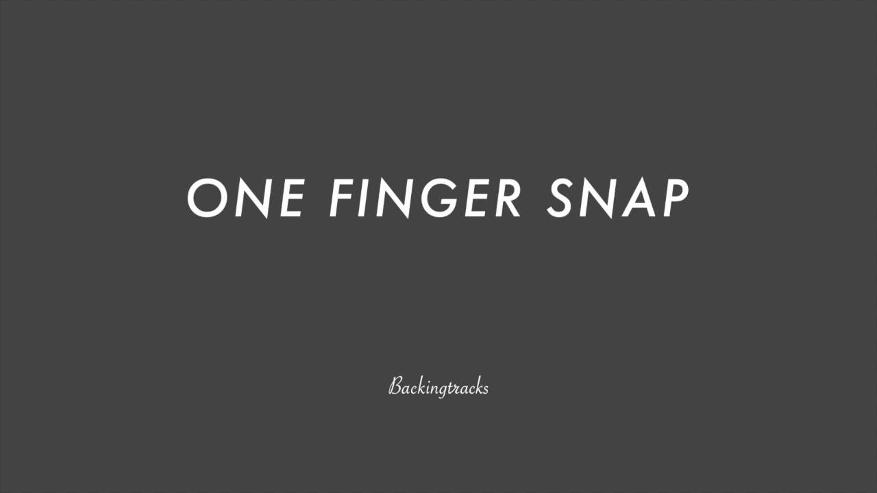 One Finger Snap chord progression - Jazz Backing Track Play Along The ...