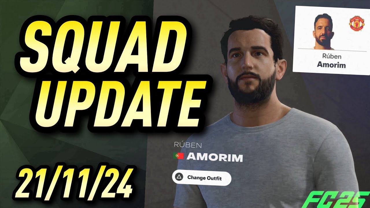 NEW FC25 CAREER MODE UPDATE (21/11/24) - YouTube