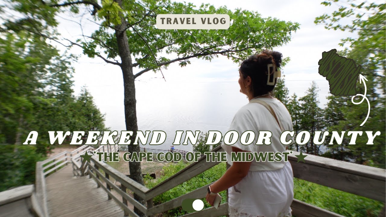 TRAVEL VLOG* a weekend in the cape cod of the midwest - YouTube