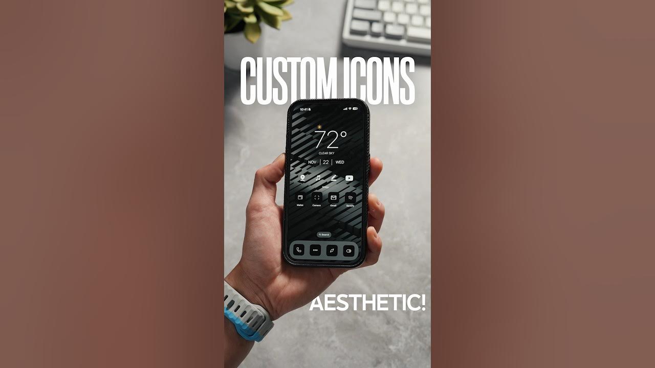 How to Install Custom Icons for iPhone 📲 - YouTube