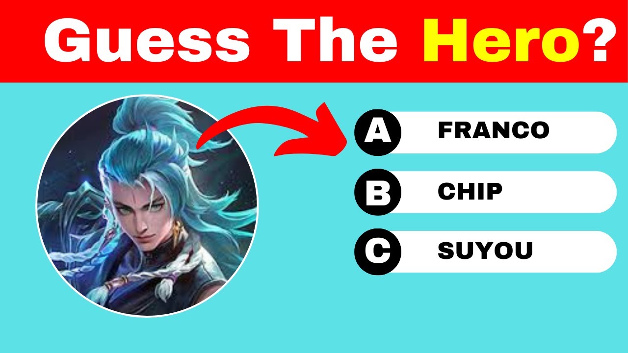 Can You Guess Mobile Legends Hero? Only 20% Can Get All 50! - YouTube