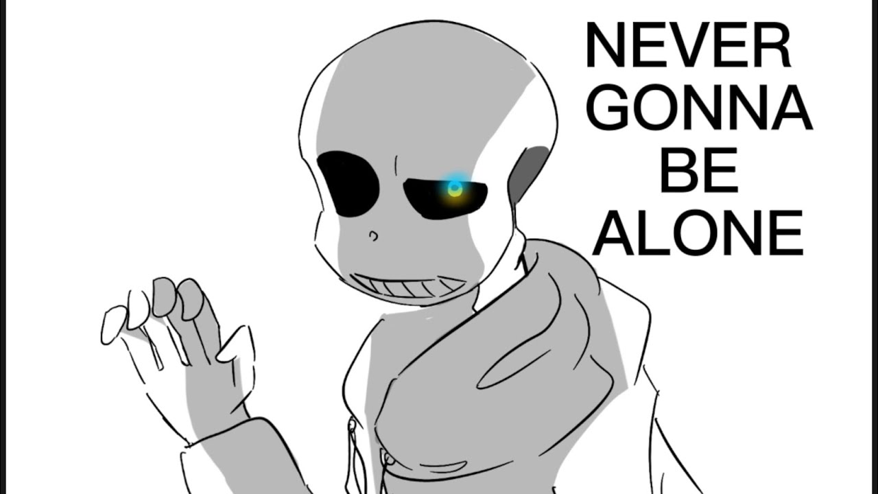 Never Gonna Be Alone | Undertale Short Animatic/Meme - YouTube