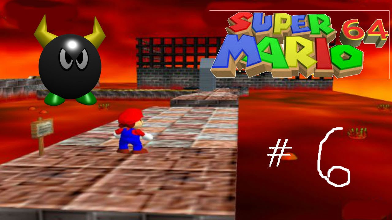 SUPER MARIO 64 | LETHAL LAVA LAND | # 6 Elevator tour in the volcano ...