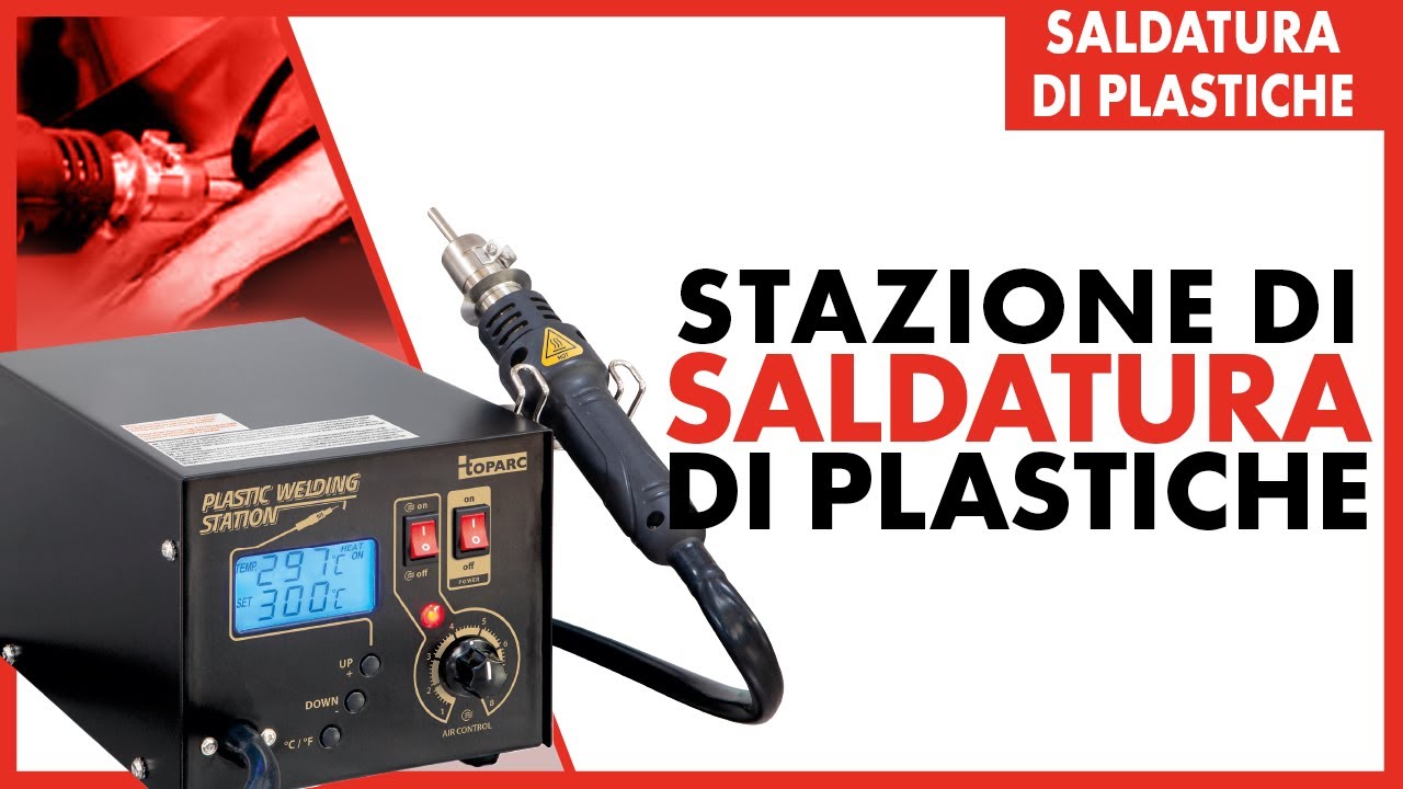 Kit di riparazione per saldatura plastica: video dimostrativo - YouTube