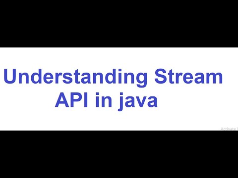 Understanding Stream API in Java - YouTube