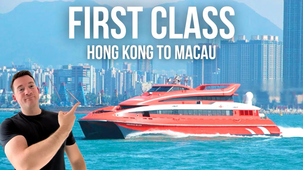 First Class High Speed Ferry from Hong Kong to Macau | Turbojet Premier ...