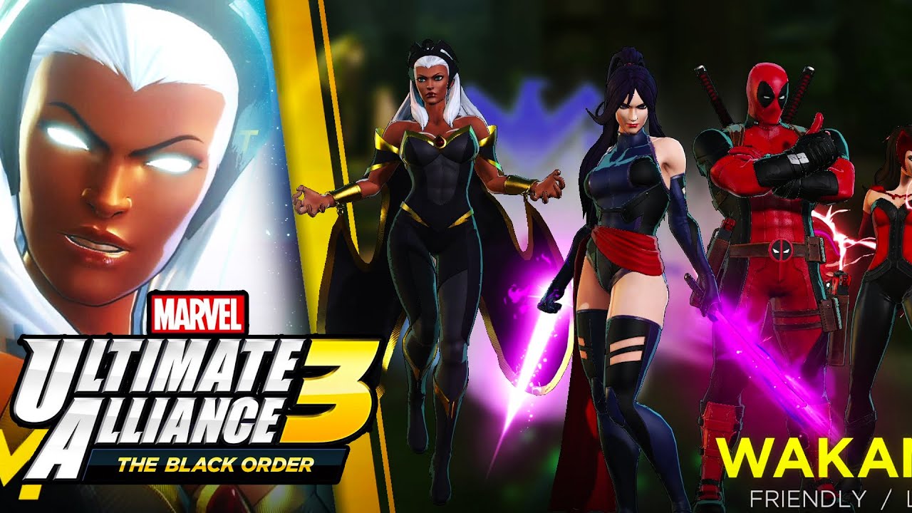 Storm Joins The Alliance! Marvel Ultimate Alliance 3 The Black Order ...