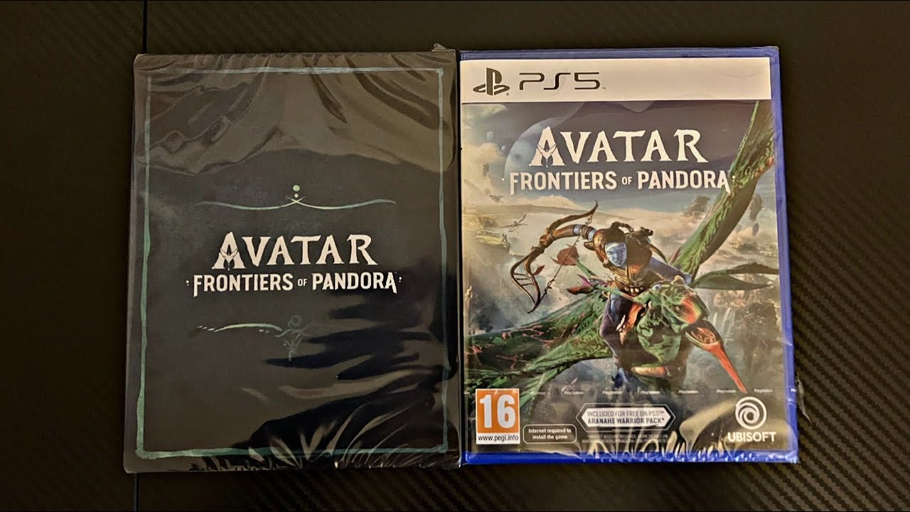 Avatar Frontiers of Pandora Unboxing + Exclusive Steelbook PS5 - YouTube