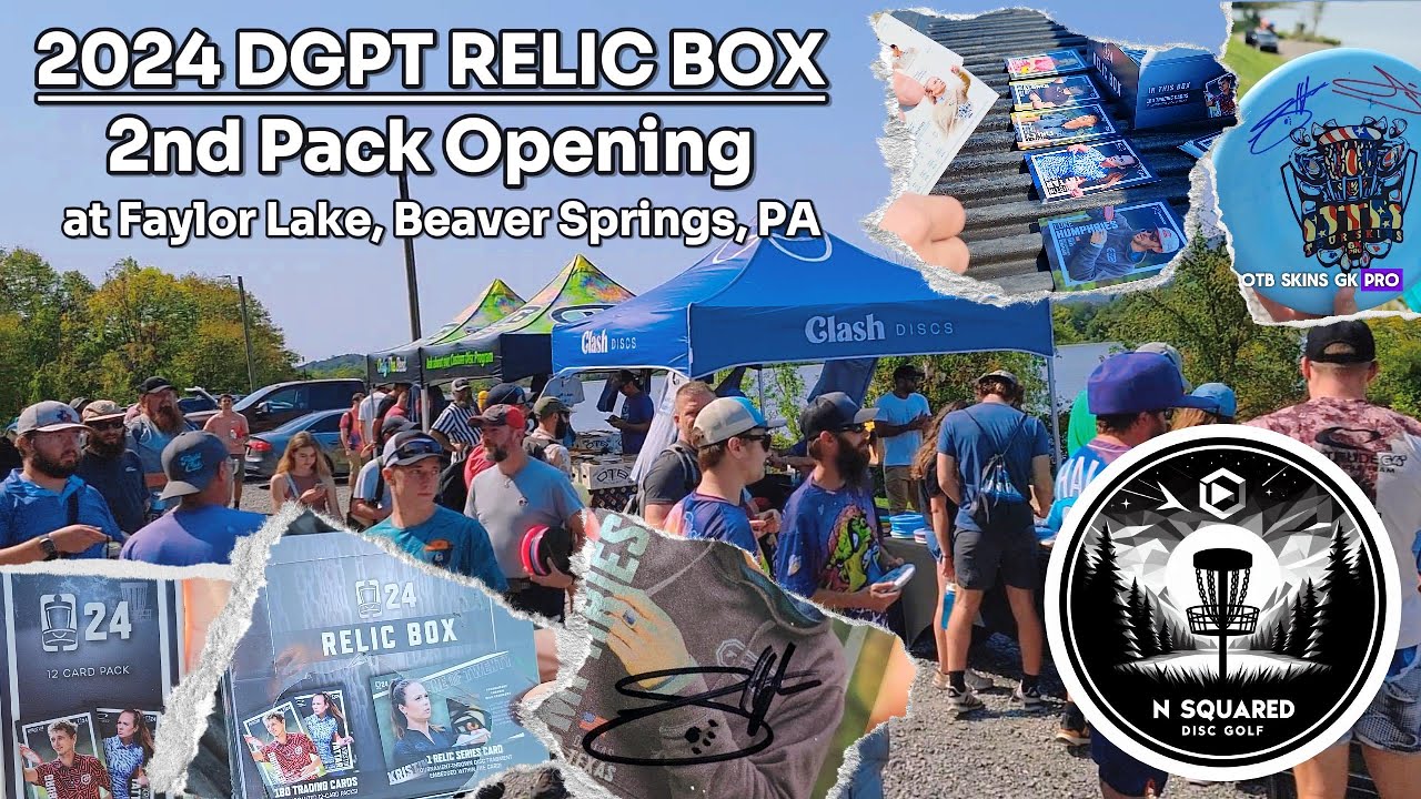 Relic Card Box Opening (2024 DGPT Trading Cards) - Pack 2 at Faylor ...