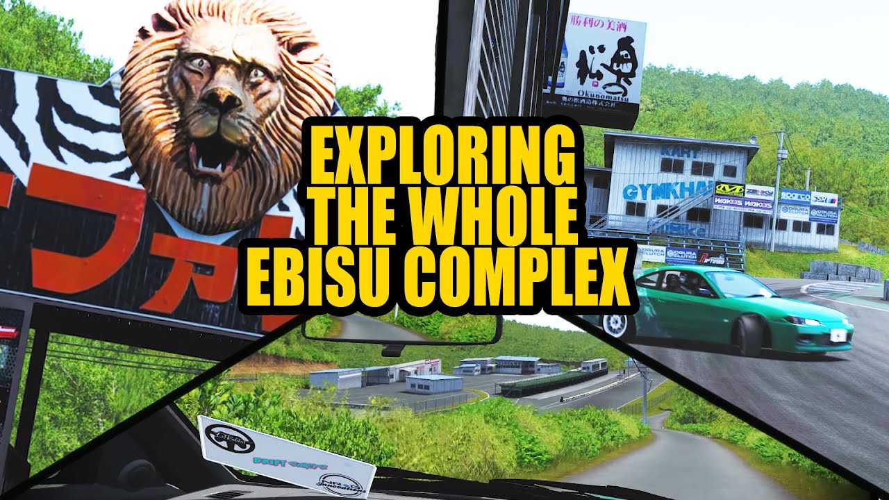 Exploring FULL EBISU COMPLEX inside Assetto Corsa! - YouTube
