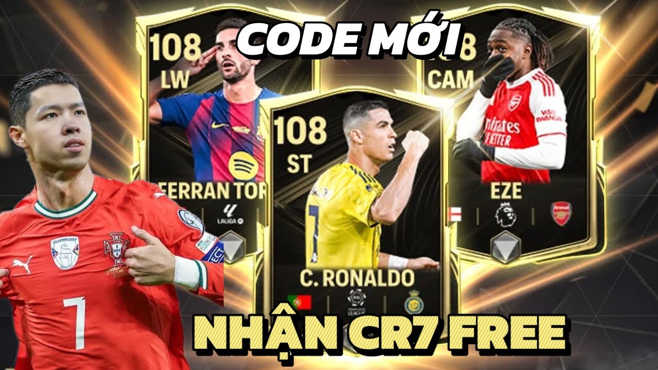 Hướng Dẫn Nhận CR7 Ronaldo Miễn Phí Code Mới Cực Ngon - FC MOBILE VN ...