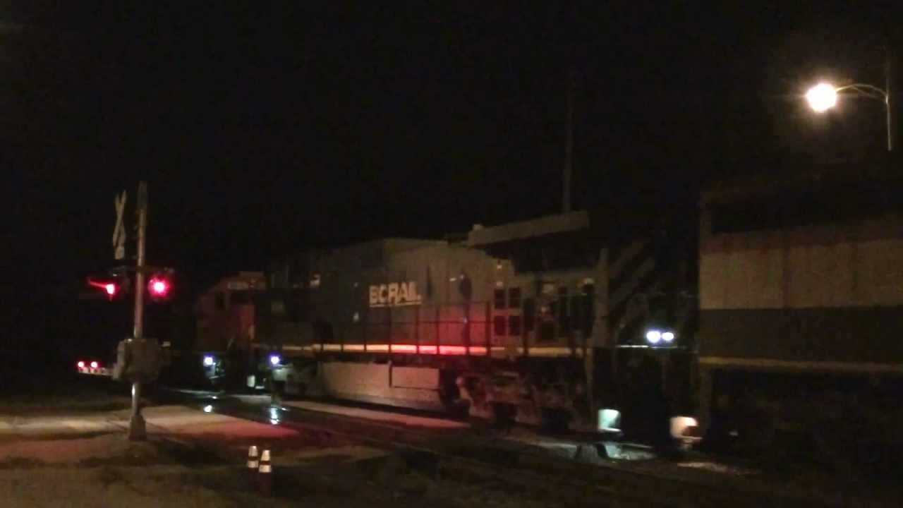 EPIC BC RAIL 4609 4646 and GTW 4610 Lean CN M337 at Griffith, IN - YouTube