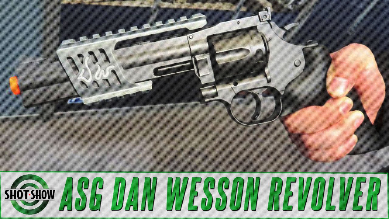 Shot Show 2015 | ASG Dan Wesson 715 Revolver Adjustable Hop UP - YouTube