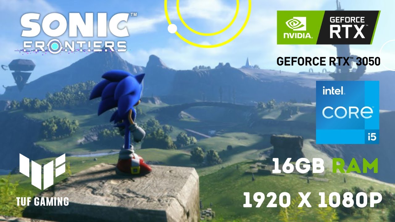 Sonic Frontiers - RTX 3050 | Intel Core I5 11400H | PC Benchmark - YouTube