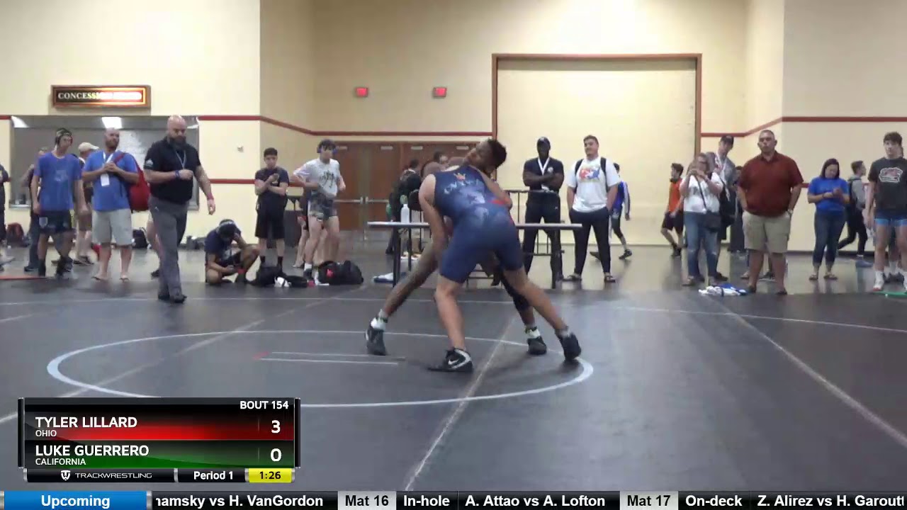 16U 152 Tyler Lillard Ohio Vs Luke Guerrero California - YouTube