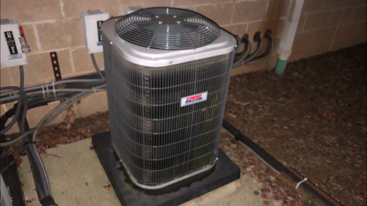 2020 Heil 14 SEER Heat Pump - Season's First Heat-Mode-Startup - YouTube