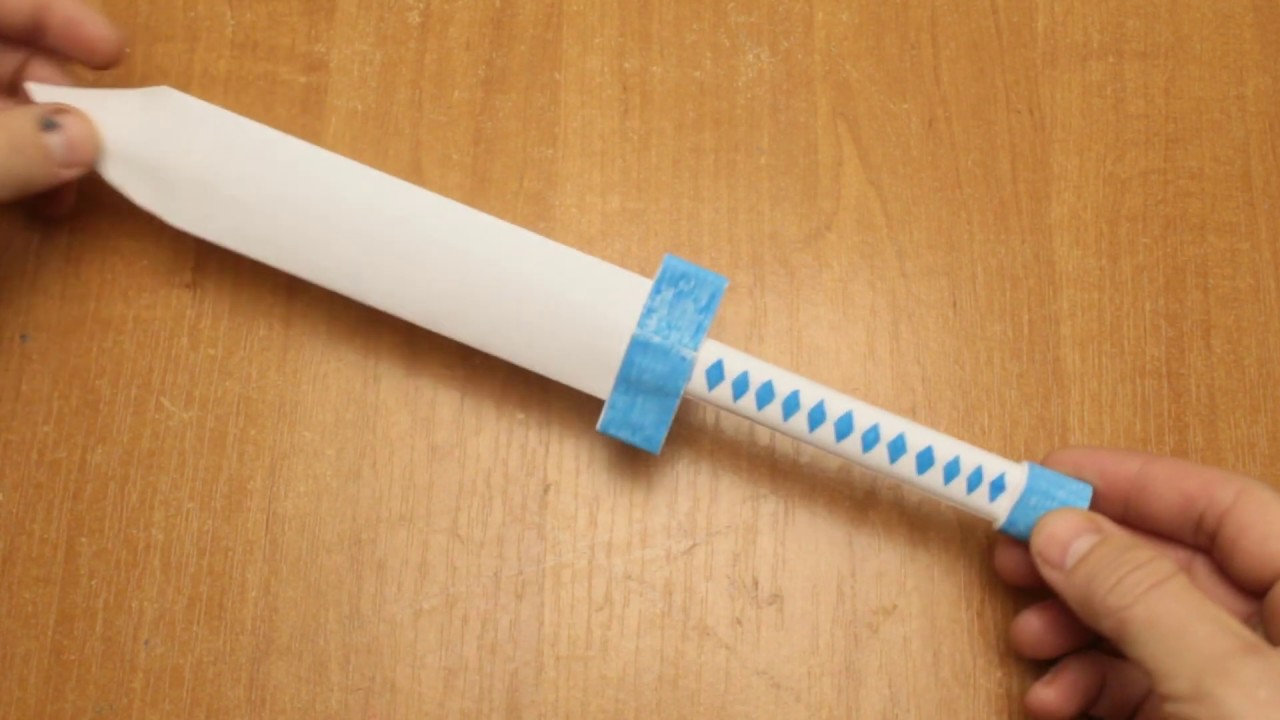 How To Make A Knife Out Of Paper DIY YouTube how-to-make-a-knife-out-of-paper-diy-youtube