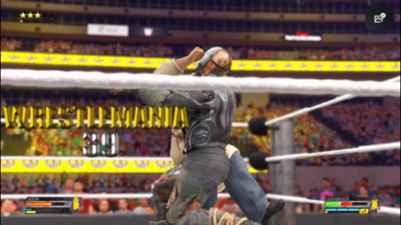 WWE 2K22 WRESTLEMANIA 39 LEATHERFACE VS JASON NIGHT ONE ...