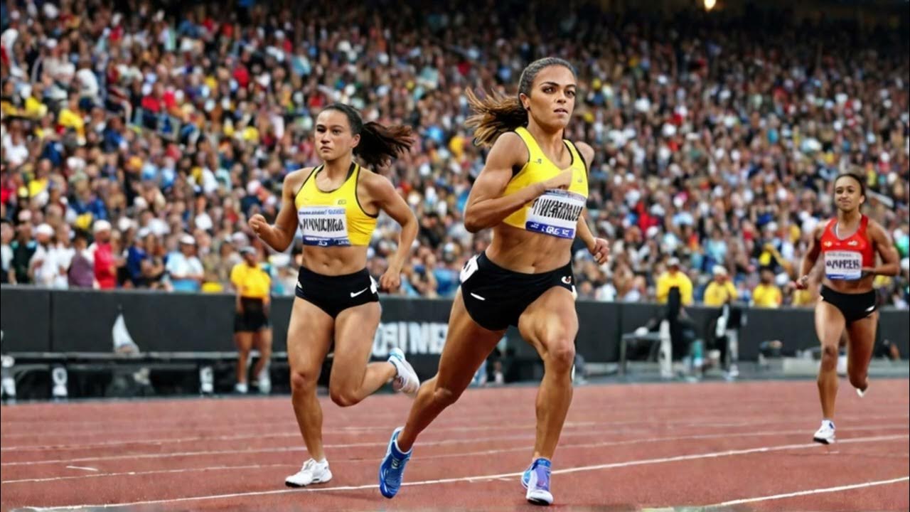 Sydney McLaughlin Breaks 400m Hurdles WORLD RECORD Again! 2024 Olympic Trials - YouTube