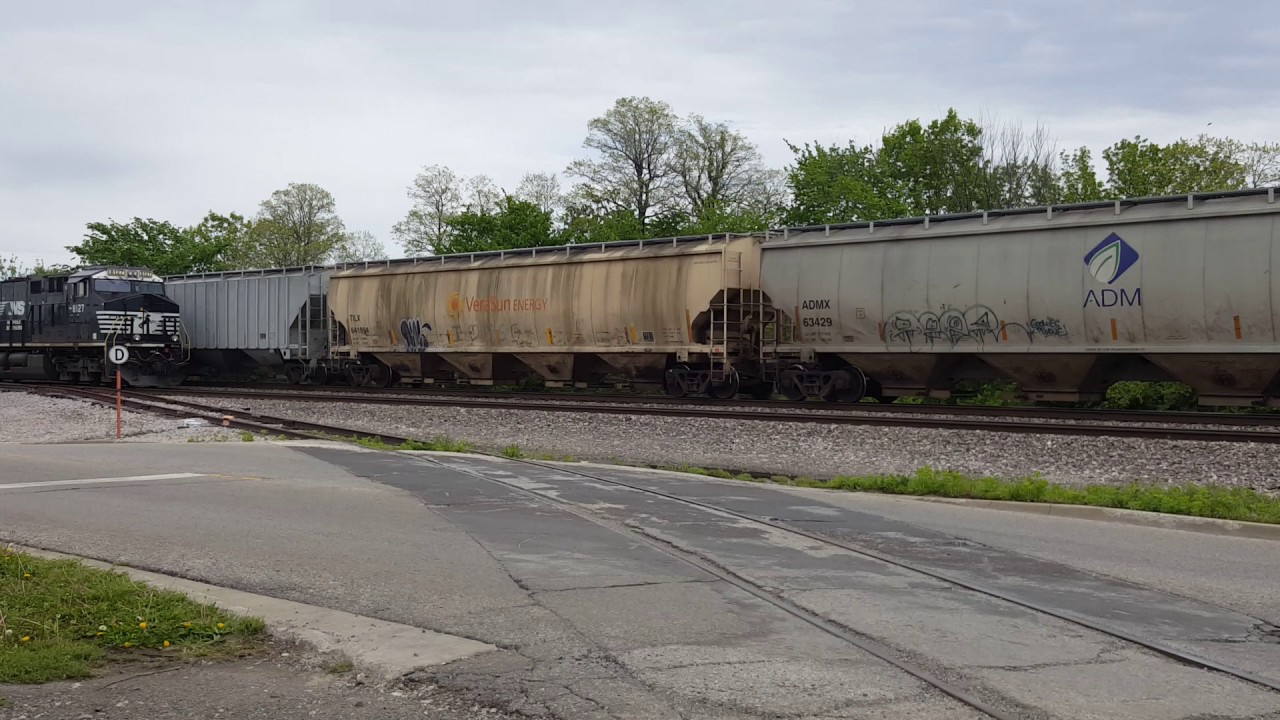 The Chase of UP 2735 and its awesome hornshow!(end) - YouTube