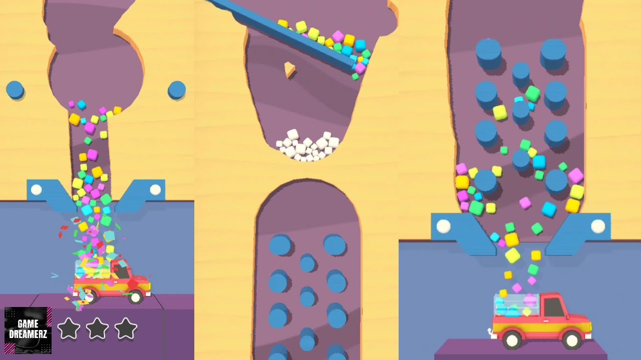 Sand Balls Game Play Sand Island | Level 7 To 8 - YouTube