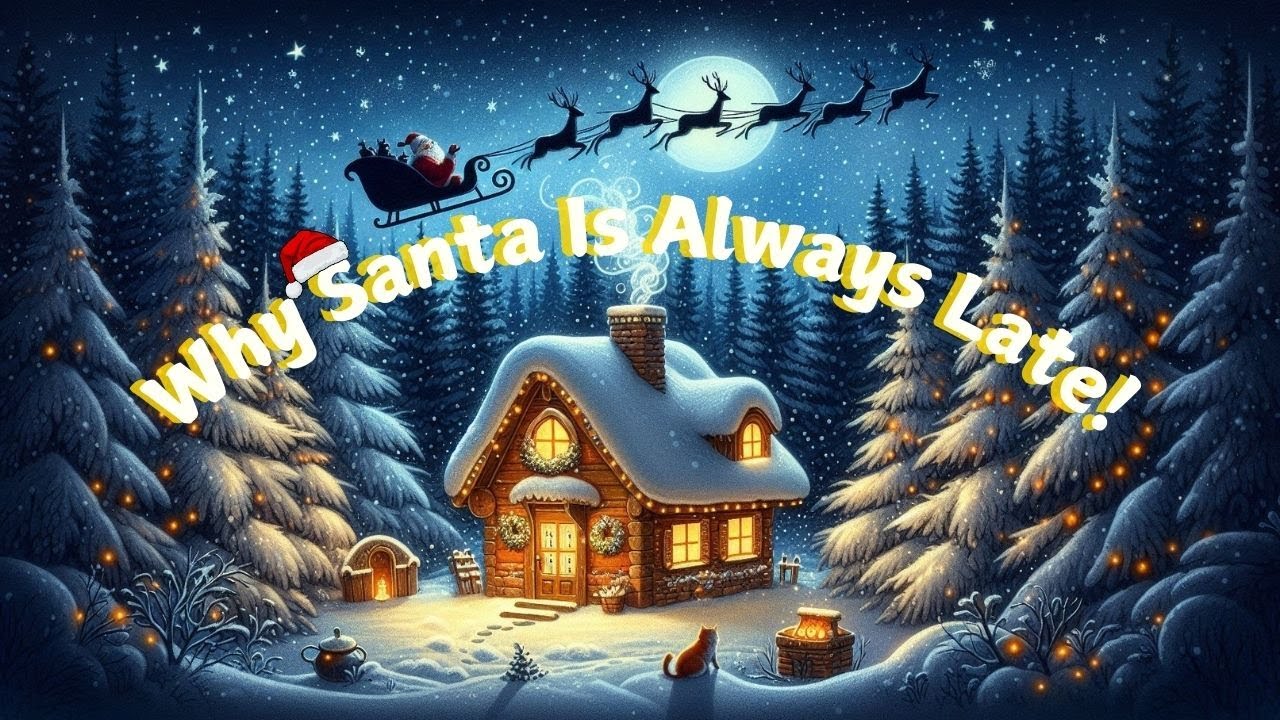 "Why Santa Is Always Late!" Christmas story for kids🎅 ️🎄 - YouTube