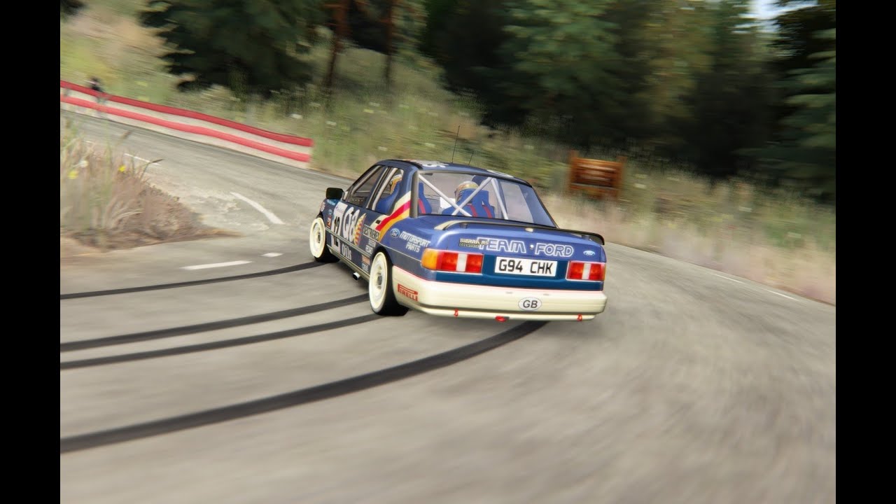Assetto Corsa - Mod For Sierra Cosworth RS 4x4 + tramo de rally - YouTube